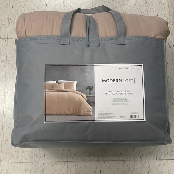 Modern Loft | Bedding | Modern Loft 4 Piece Comforter Set | Poshmark